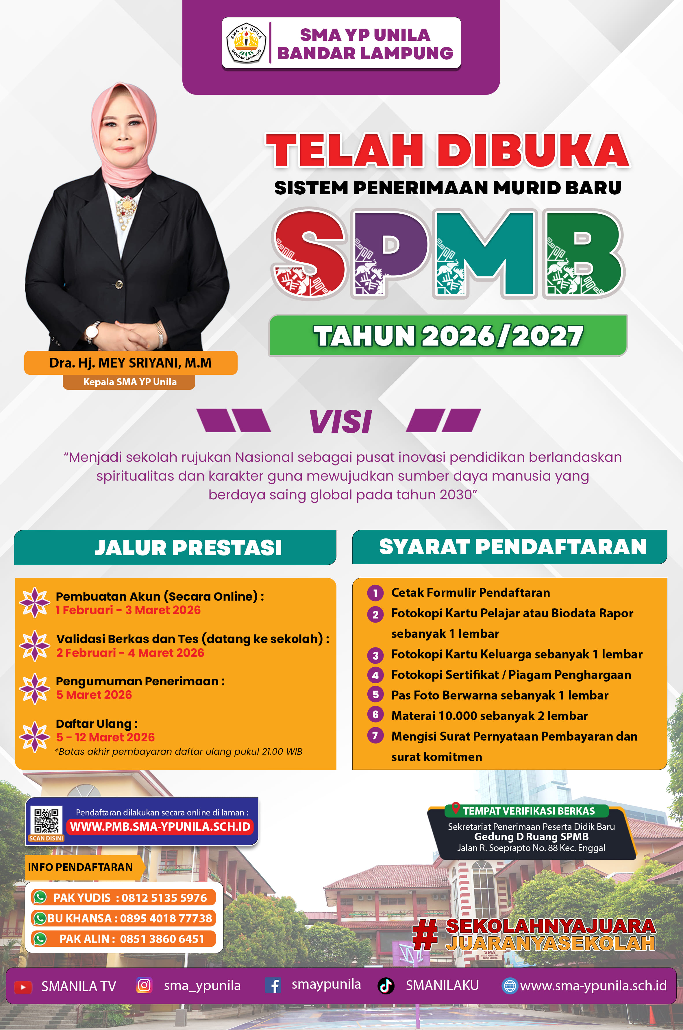SPMB - SMA YP UNILA